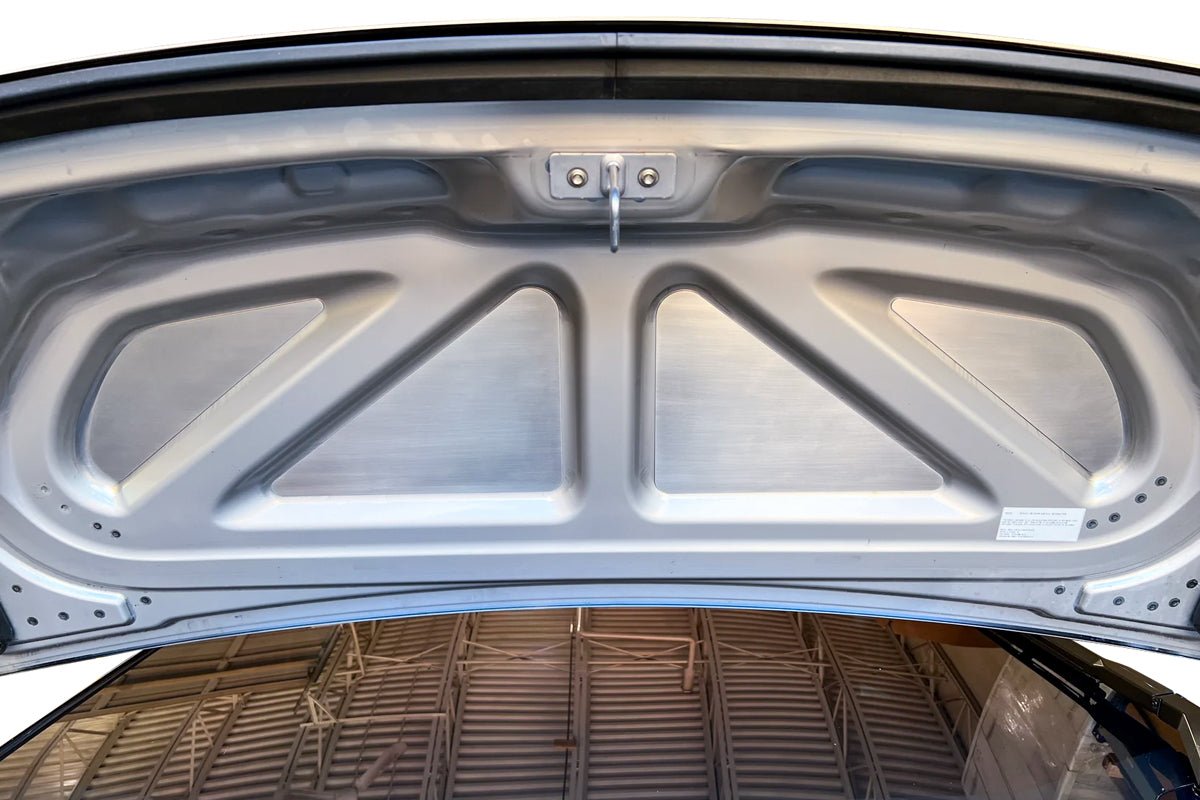 Stainless Steel Hood Panel Trim for Cybertruck (Brushed Satin ...