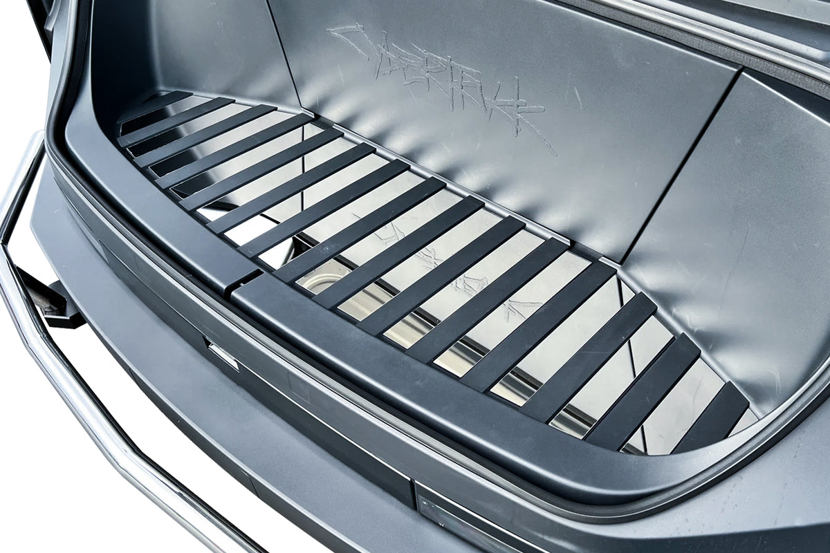 Stainless Steel Front Trunk (Frunk) Lower Trim for Cybertruck (Polished ...